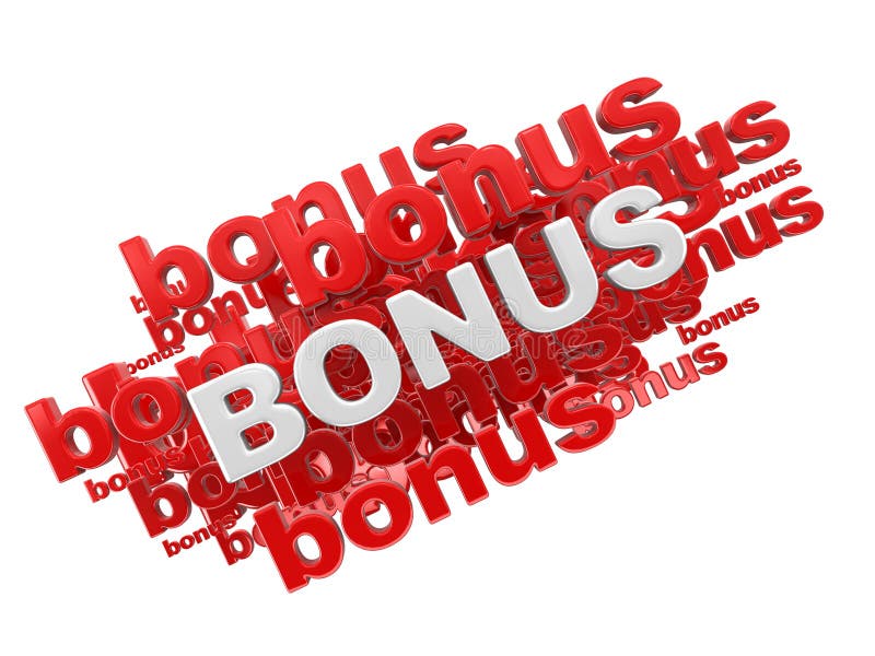 Word Bonus stock illustration. Illustration of dimensional - 70074166