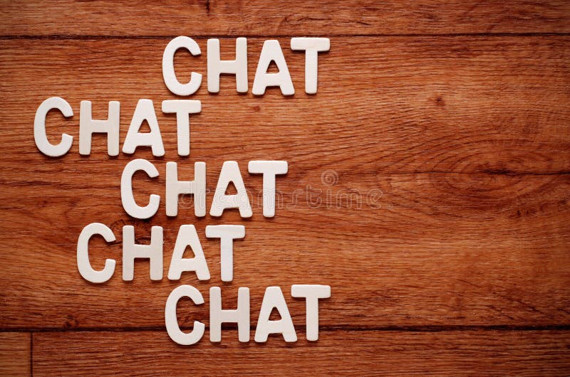 The word chat stock image. Image of icon, concept, element - 55363473