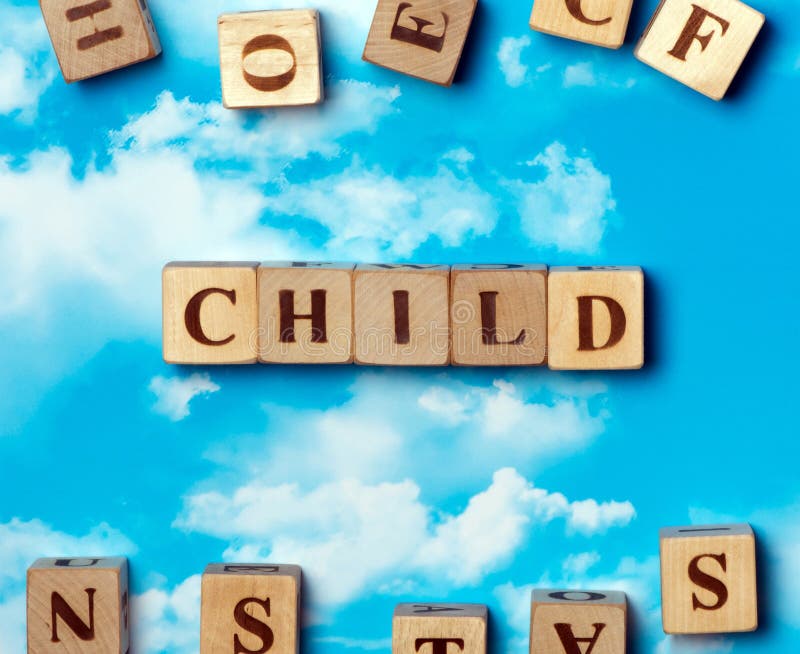 Word Child stock image. Image of text, multi, letter, reading - 8138037