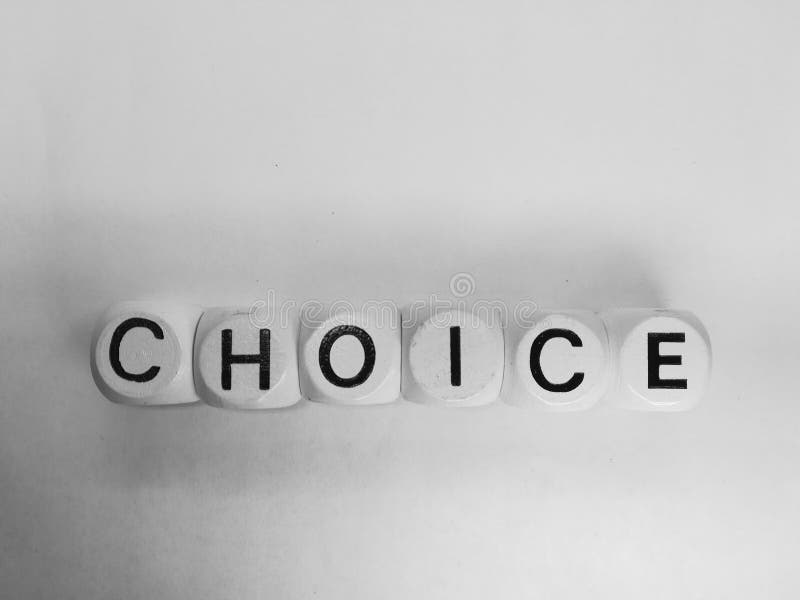 3d word choice stock photo. Image of proffer, concept - 38741274