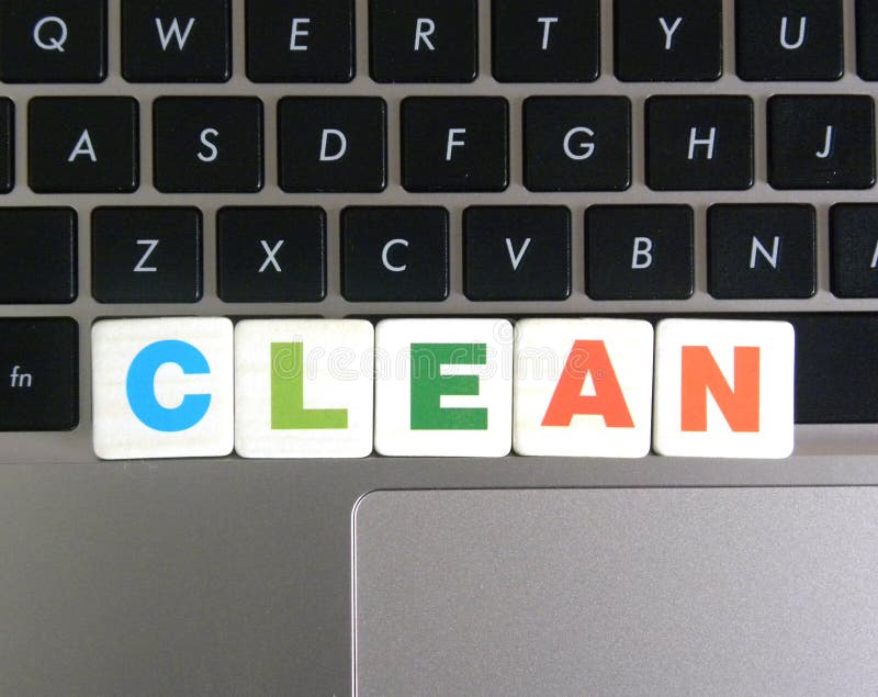 Word Layout on Keyboard Background Stock Image - Image of keypad ...