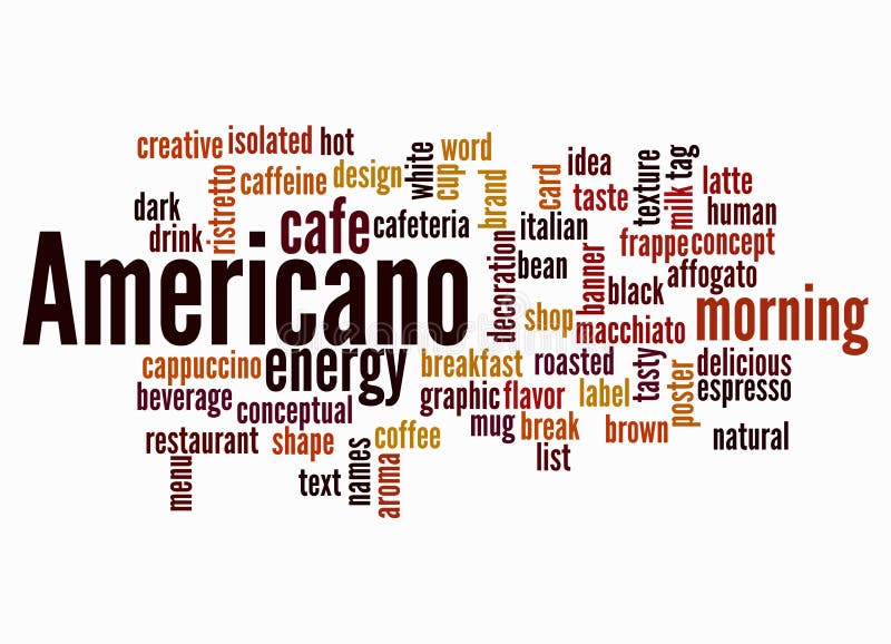 Word Americano Stock Illustrations – 674 Word Americano Stock ...