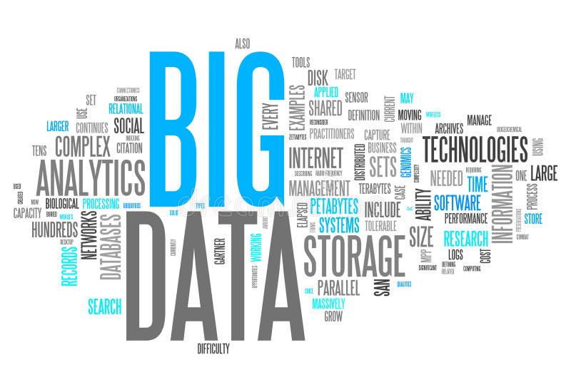 Data mining word cloud stock photo. Image of information - 48161272
