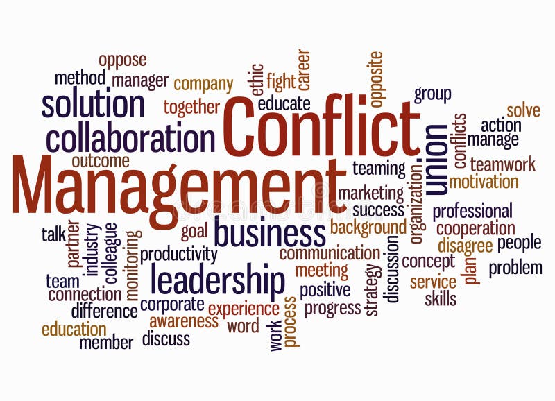 Word Cloud with CONFLICT MANAGEMENT Concept Create with Text only Stock ... Word Cloud with CONFLICT MANAGEMENT Concept Create with Text only Stock ...