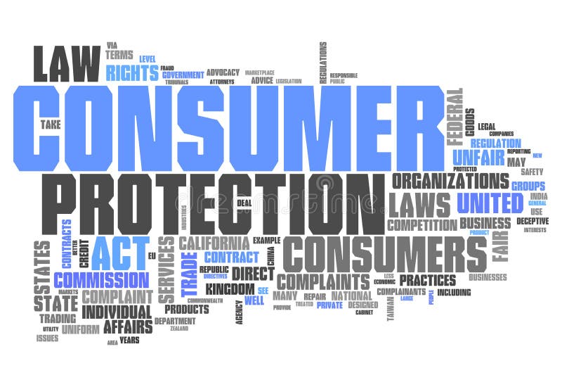 Word Cloud Consumer Protection Stock Illustration - Illustration of ...
