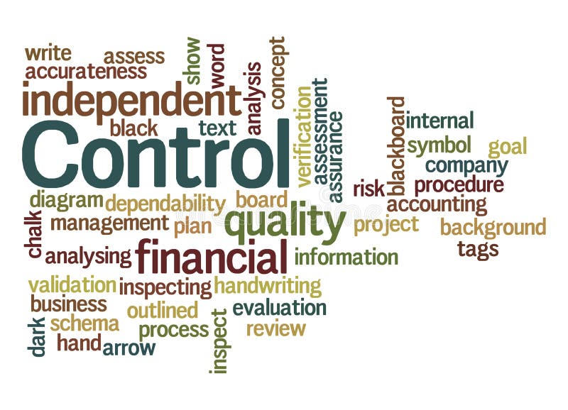 Word Cloud with CONTROL Concept Stock Illustration - Illustration of ...