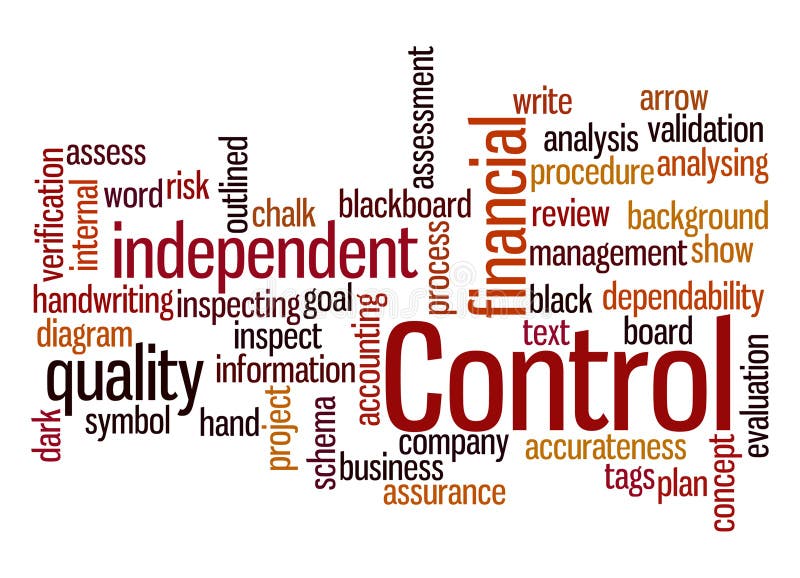 Word Cloud with CONTROL Concept Stock Illustration - Illustration of ...