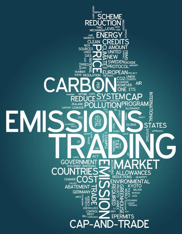 Co2 Emissions Trading ETS Icon Stock Vector - Illustration of trading ...