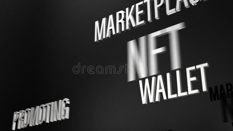 Word Cloud Flying Motion of Metaverse Concept Stock Video - Video of ...