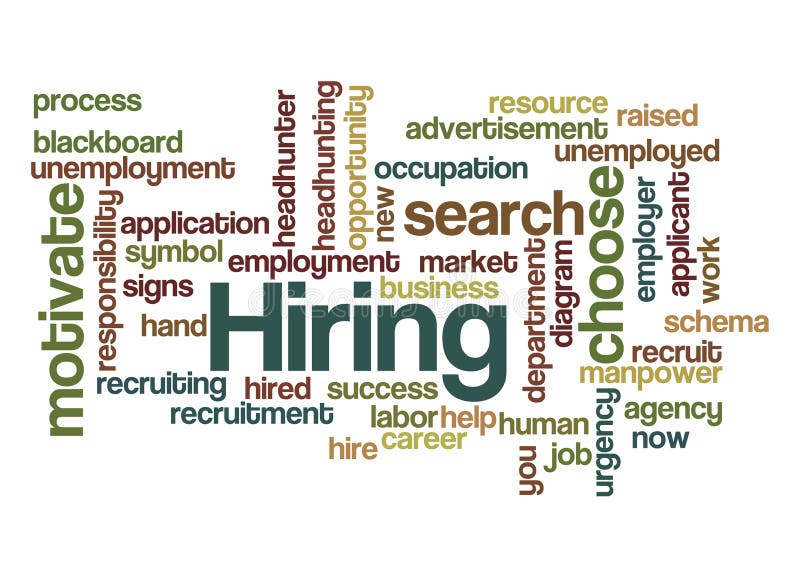 Recruiting Word Cloud Stock Photos - Free & Royalty-Free Stock Photos ...