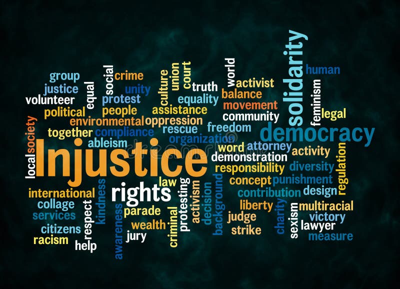 Injustice Word Stock Illustrations – 658 Injustice Word Stock ...