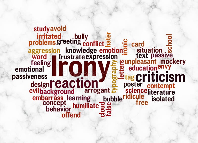 Irony Letters Stock Illustrations – 55 Irony Letters Stock ...