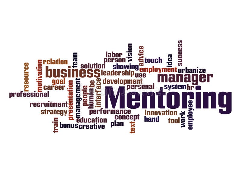 Word Cloud with MENTORING Concept Stock Photo - Image of idea ...