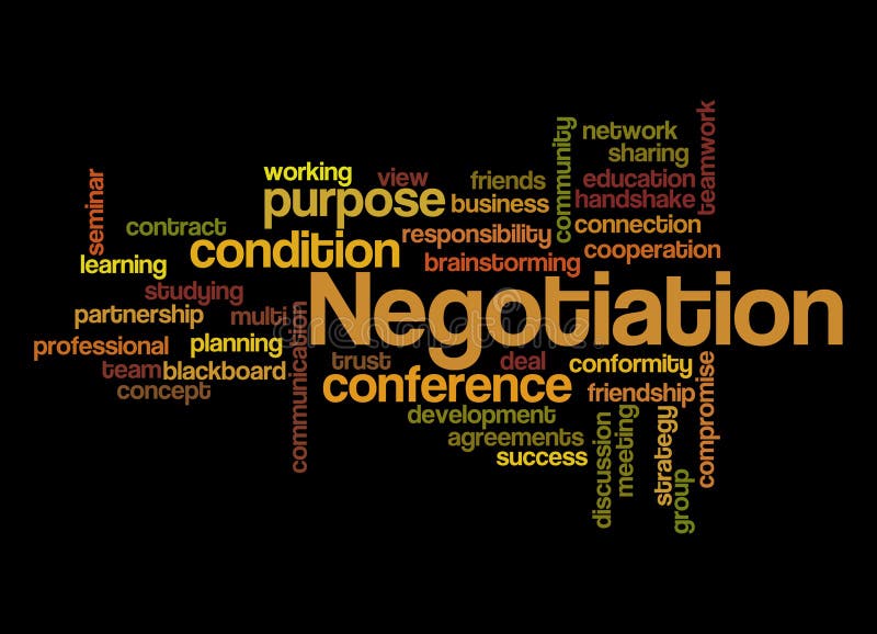 Word Negotiation Stock Illustrations – 2,118 Word Negotiation Stock ...