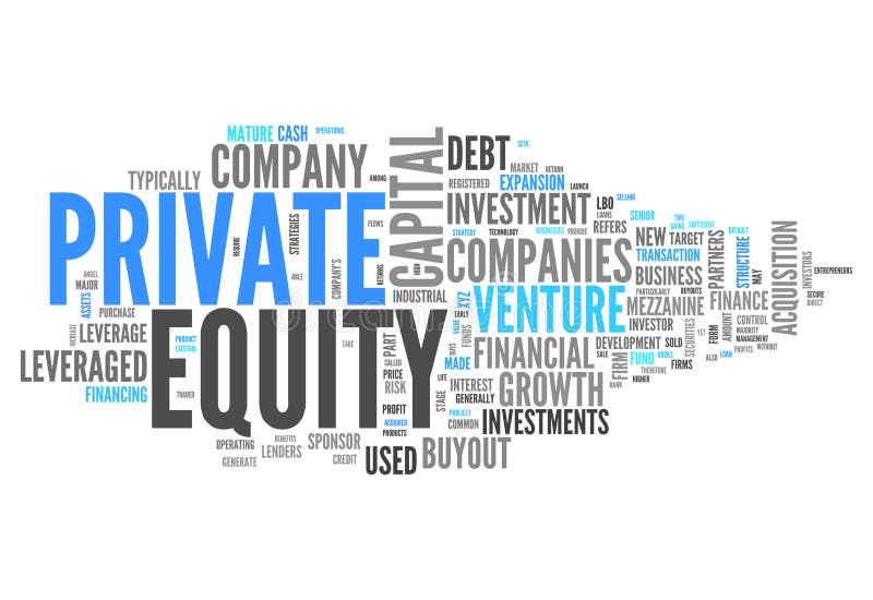 Private Equity Icon of 3 Types Color, Black and White, Outline ...