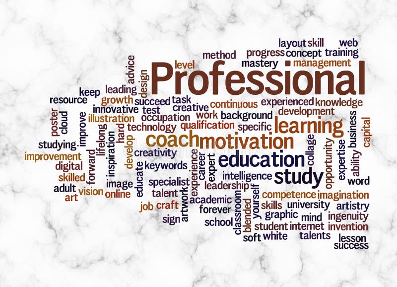 Word Cloud with PROFESSIONAL Concept Create with Text only Stock ...