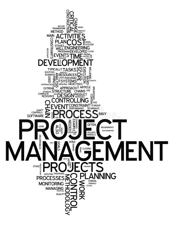 Project Management Word Cloud Stock Illustrations – 3,926 Project ...