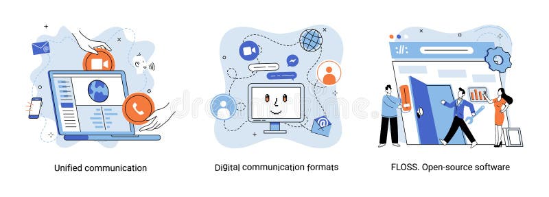 Word Cloud of Software Related Items. Digital Communication Formats ...