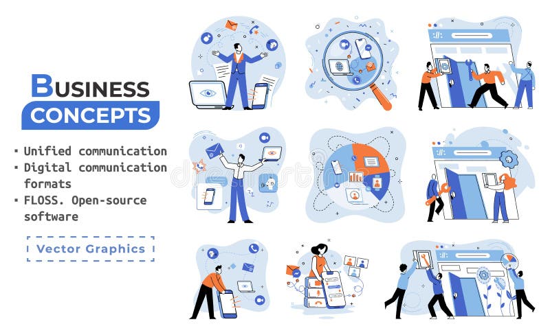 Word Cloud of Software Related Items. Digital Communication Formats ...