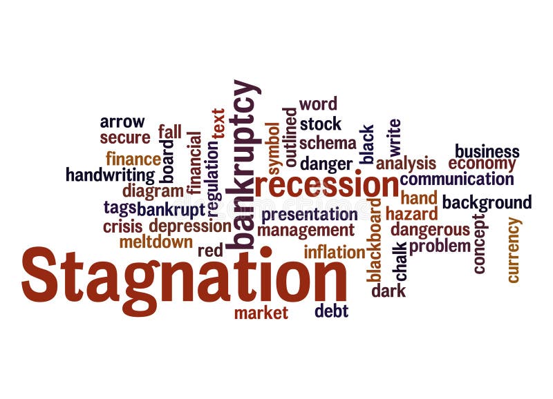 Word Cloud with STAGNATION Concept Stock Illustration - Illustration of ...