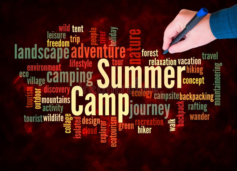 Summer Camp Word Cloud Stock Photos - Free & Royalty-Free Stock Photos ...