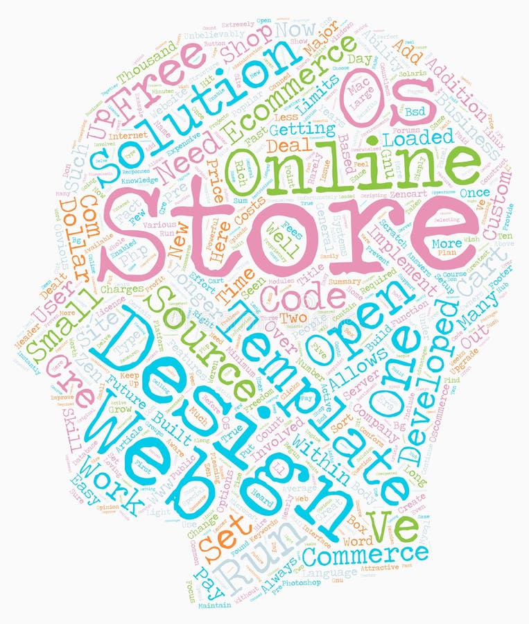 Word Cloud Text Background Concept Stock Illustration - Illustration of ...