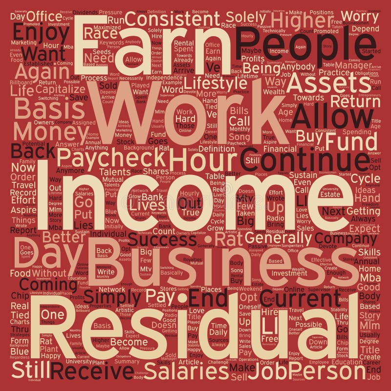Residual Income Stock Illustrations – 298 Residual Income Stock ...