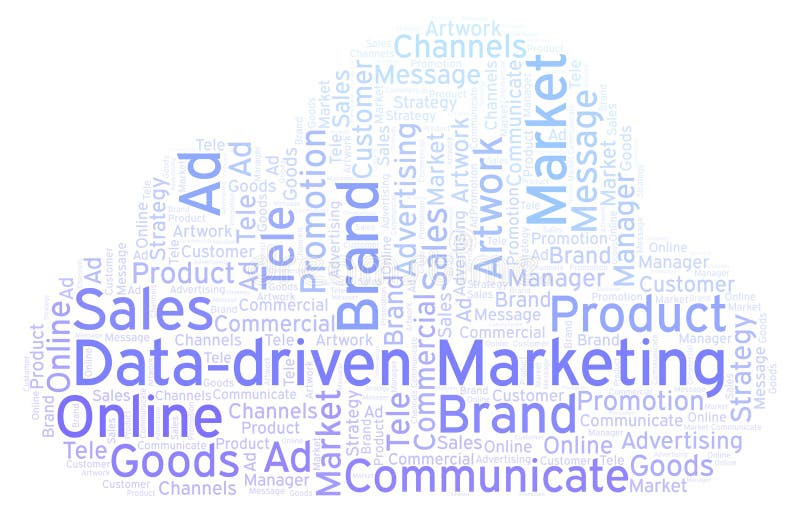Word Cloud with Text Data-driven Marketing. Stock Illustration ... Word Cloud with Text Data-driven Marketing. Stock Illustration ...