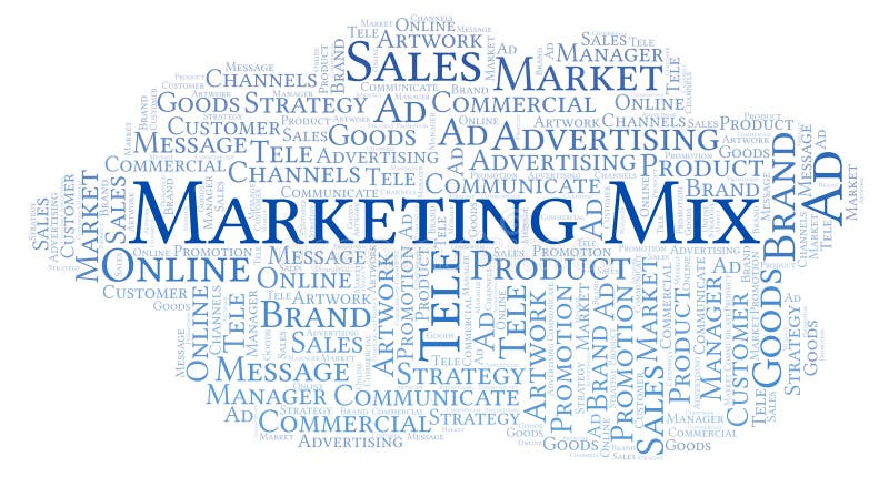 Marketing Mix Word Cloud Stock Illustrations – 284 Marketing Mix Word ...