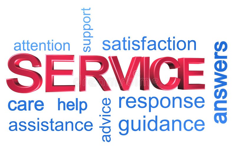Service illustration stock image. Image of concept, commodity - 48849907