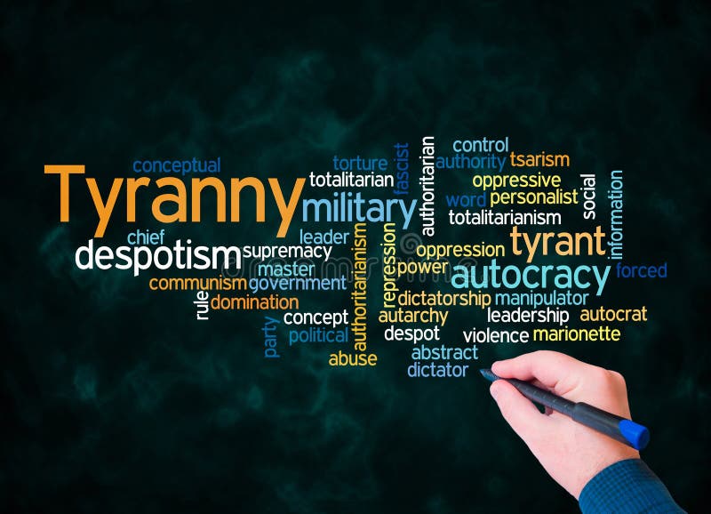 Word Cloud with TYRANNY Concept Create with Text only Stock Photo ...