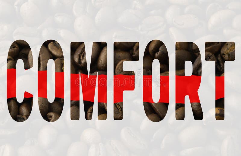 Word Comfort Zone Written in Wooden Blocks in Red Notebook on White ...