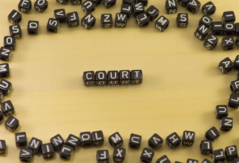 The word court stock image. Image of font, courthouse - 83910253