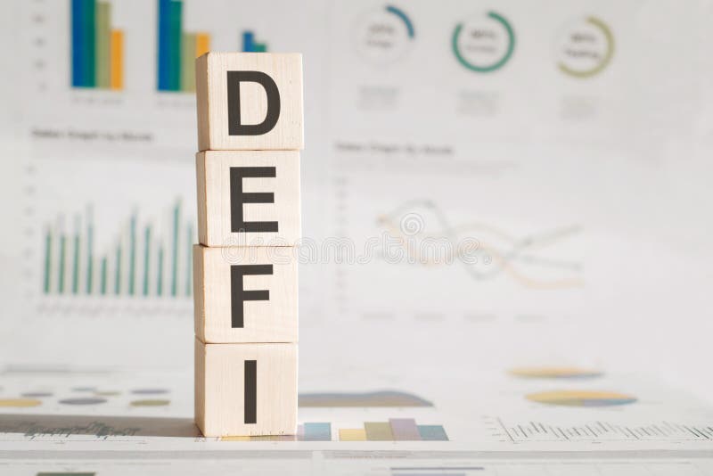 Word Defi Made with Wood Building Blocks, Stock Image Stock Photo ...