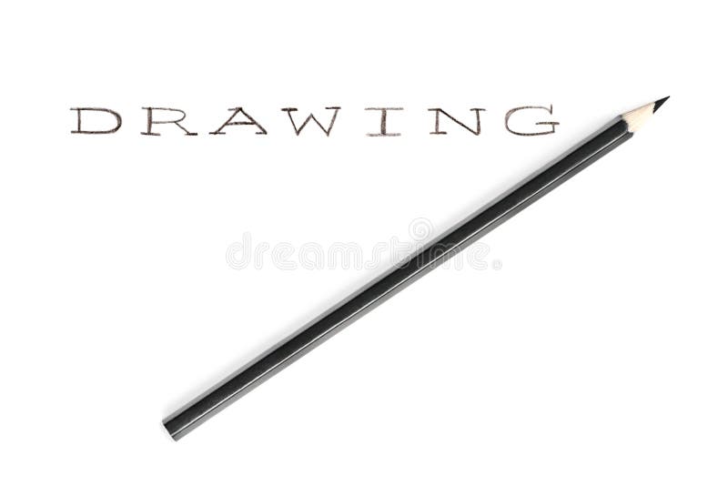 Word Drawing, Written with a Pencil Stock Image - Image of background ...