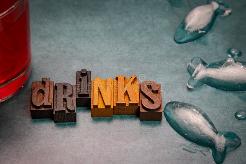 Word Drinks Wooden Typeface Stock Photos - Free & Royalty-Free Stock ...