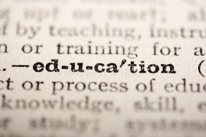 The word education stock photo. Image of define, language - 1601086