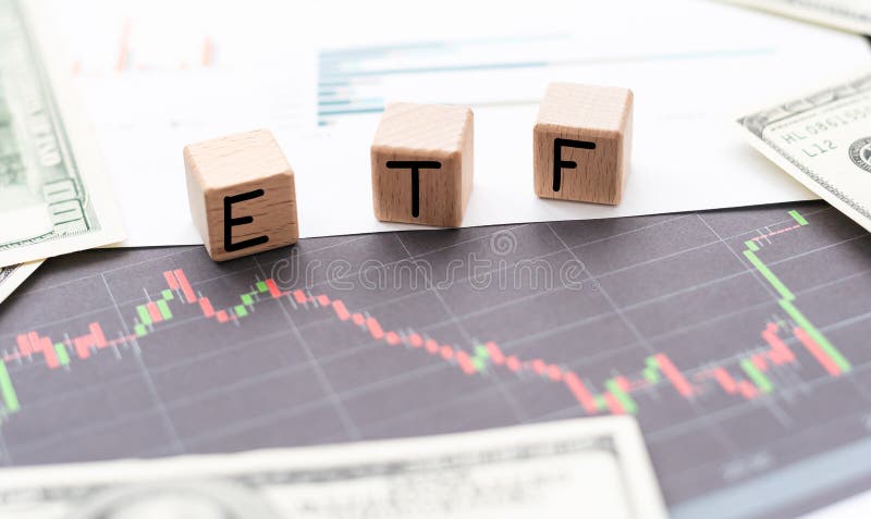 The Word EFT is Made of Building Blocks Isolated on a White Background ...