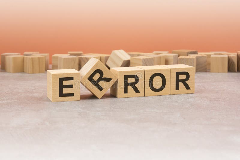 Man Made Text CFSA with Wood Blocks on the Background of the Office ...