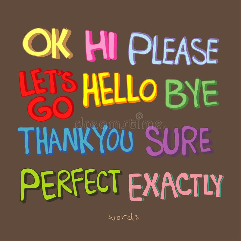 Word Expression Icon Emoticon Stock Vector - Illustration of emotion ...