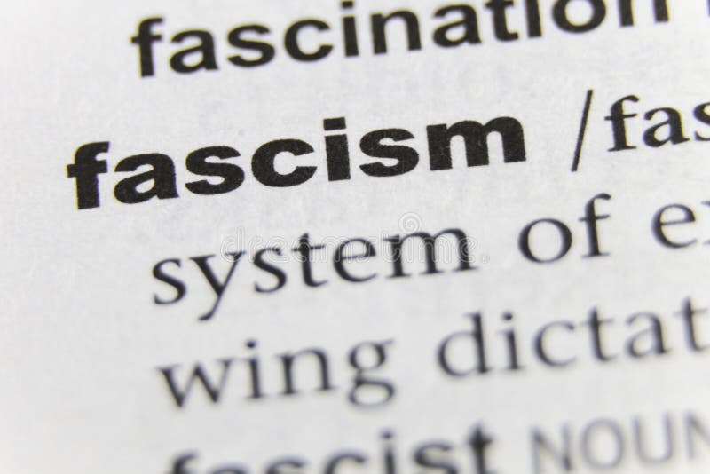 Fascism word concept stock photo. Image of book, adult - 146043908