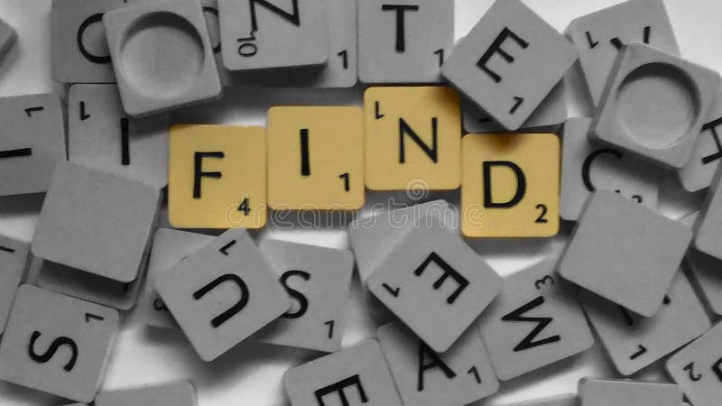 Scrabble Wood Letter Blocks Stock Photo - Image of words, squares: 2666556