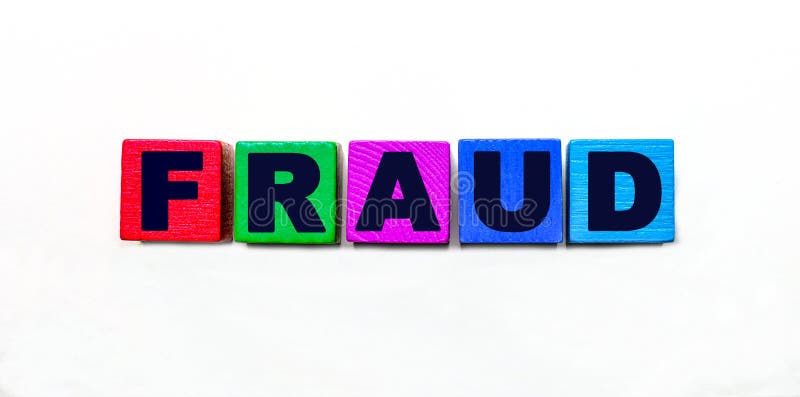 A colorful fraud ? stock image. Image of repossessed - 13014873