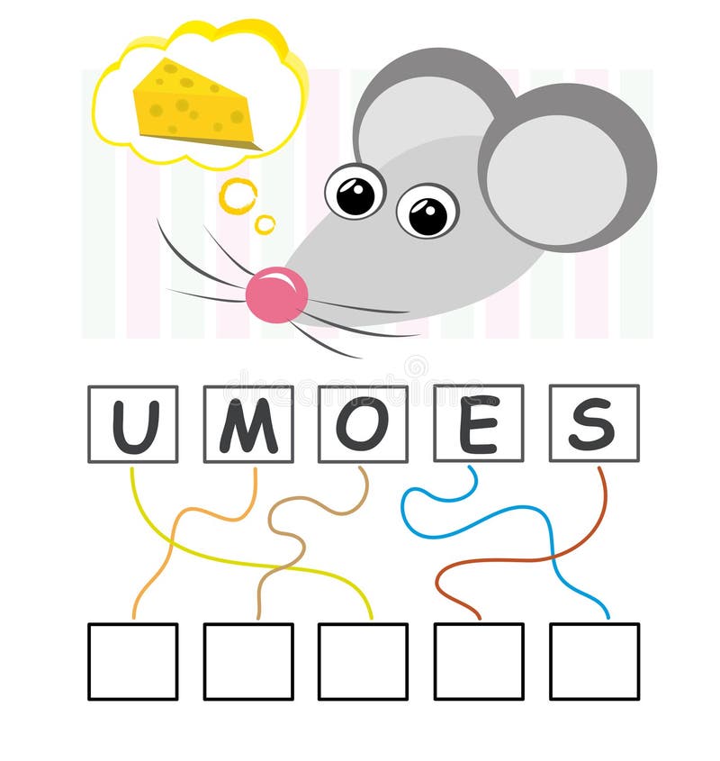 Word game with stars stock vector. Illustration of labyrinth - 15561250