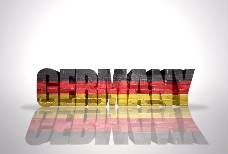 Word Germany with German Flag, Vector Stock Vector - Illustration of ...