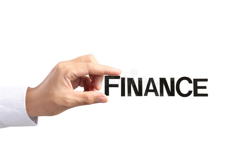 The word in a hand stock photo. Image of concept, background - 46468024