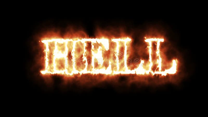 Word DEVIL Burning on Black Background Steel Wool Smoldering Beautiful ...