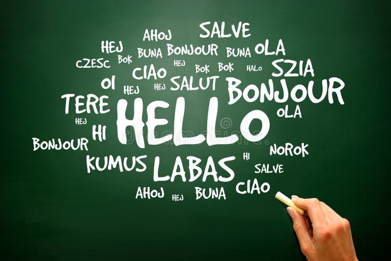 405 Hello Different Languages Stock Photos - Free & Royalty-Free Stock ...