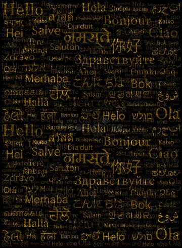 Hello Many Languages Stock Illustrations – 102 Hello Many Languages ...