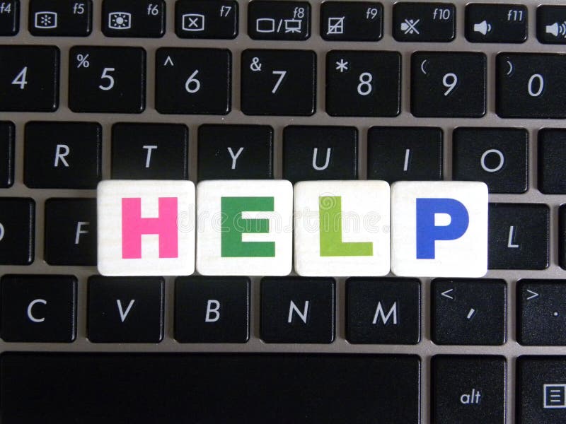 Help keyboard sign stock photo. Image of group, isolated - 7709826
